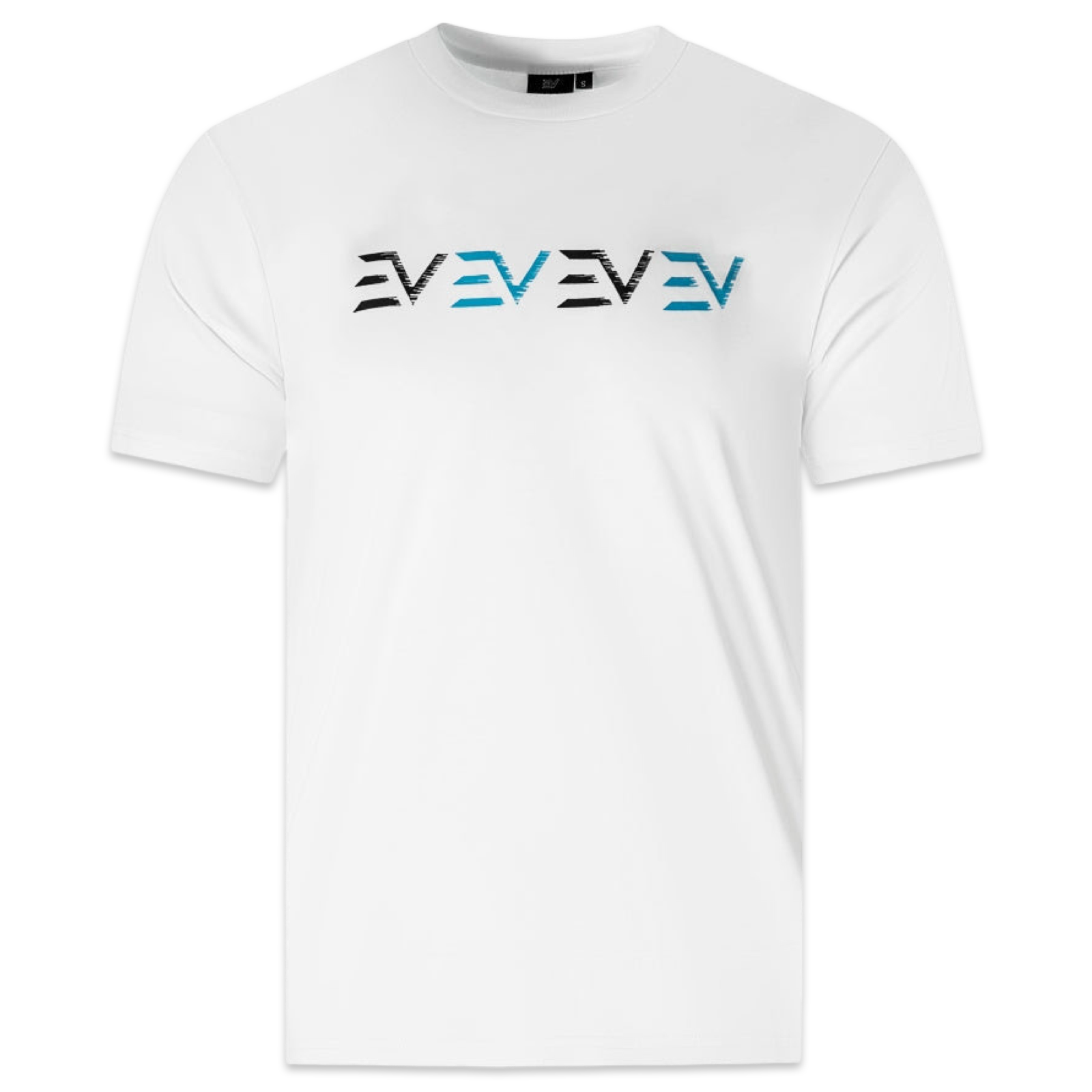 Envi-1 Digital T-Shirt 'White/Baby blue'
